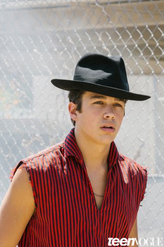Austin Mahone for Teen Vogue – His First Magazine Cover Ever | Male ...